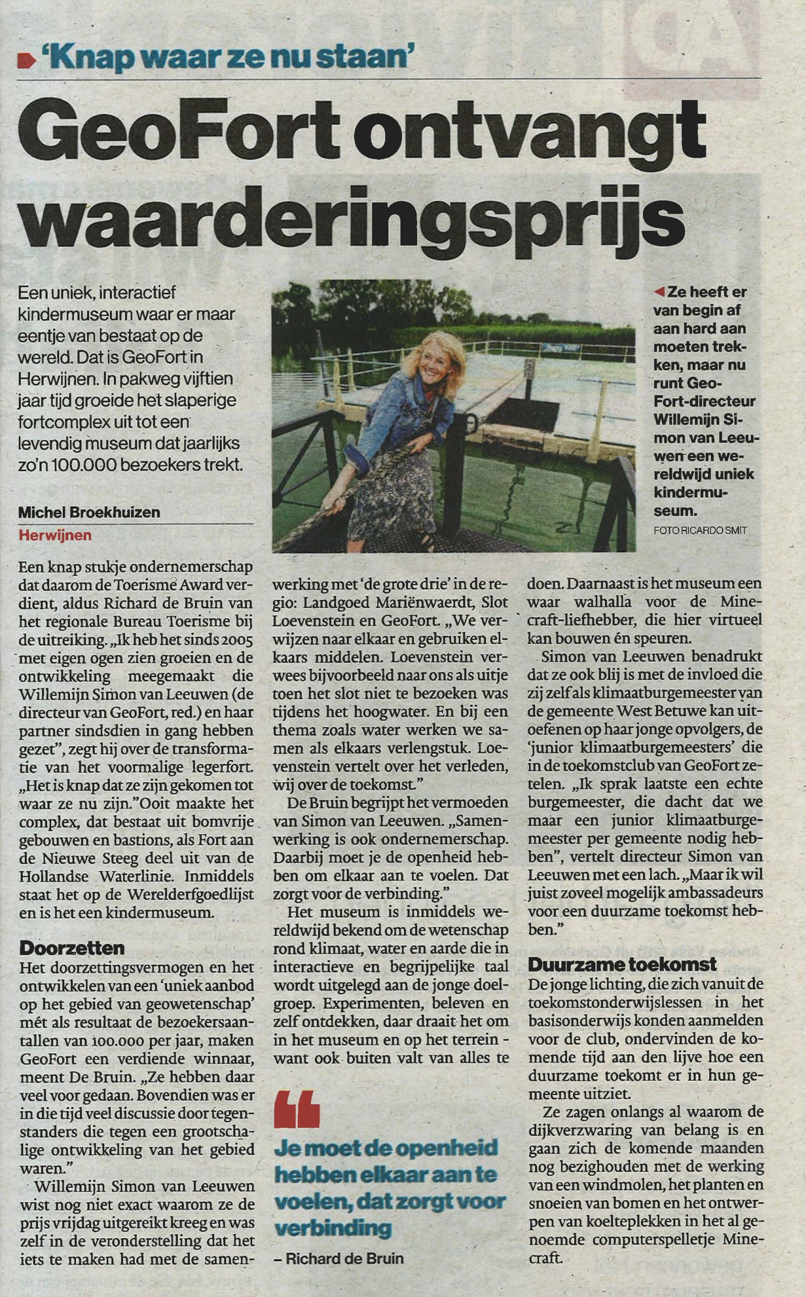 GeoFort is ondernemer van 2024! - GeoFort